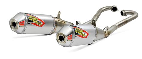 Pro Circuit T 6 Stainless Steel Dual Exhaust System Honda Crf250r