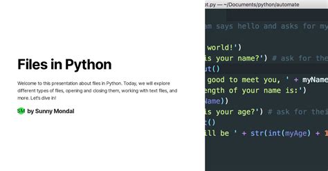 Files In Python