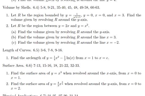 Calculus Review Sheet And Please Do All Chegg Com