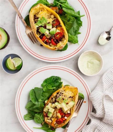 Stuffed Spaghetti Squash Recipe Love And Lemons