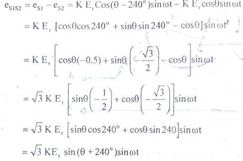 Transfer Function Of Synchros And Its Construction Working Transfer Function Of Synchros And Its Construction Working