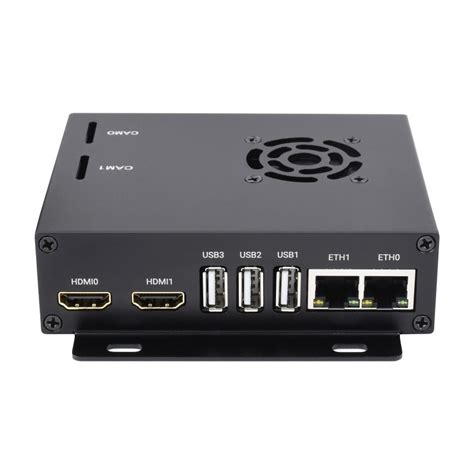 Waveshare Dual ETH Wi Fi base board case a EU adaptér RPishop cz