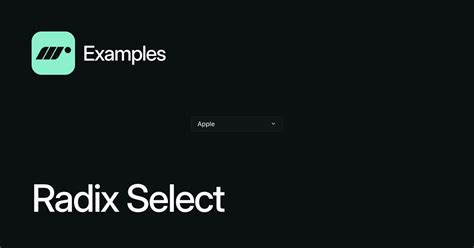 Radix Select — Motion For Vue Example Radix Select — Motion For Vue Example