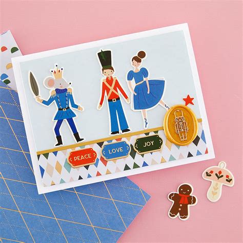 Spellbinders Nutcracker Ballet Chipboard Stickers From The Nutcracker Sweet Collection Michaels
