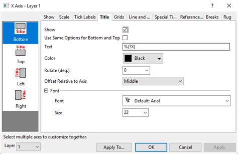 Help Online Origin Help The Title Tab