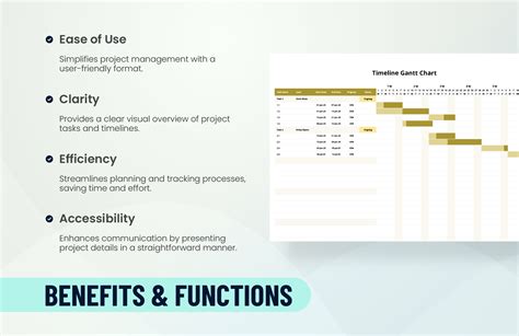 Simple Timeline Gantt Chart Template In Excel To Download Template Net