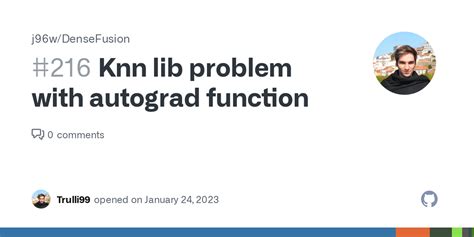 Knn Lib Problem With Autograd Function · Issue 216 · J96wdensefusion · Github