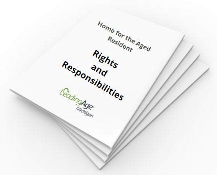 Resident Rights And Responsibilities Booklets And Posters Leadingage Michigan