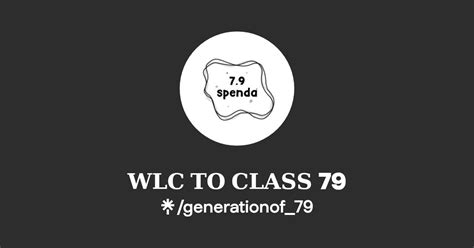 𝐖𝐋𝐂 𝐓𝐎 𝐂𝐋𝐀𝐒𝐒 79 Listen On Spotify Linktree