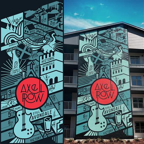 Axel Row Mural Dobbins Group Fred