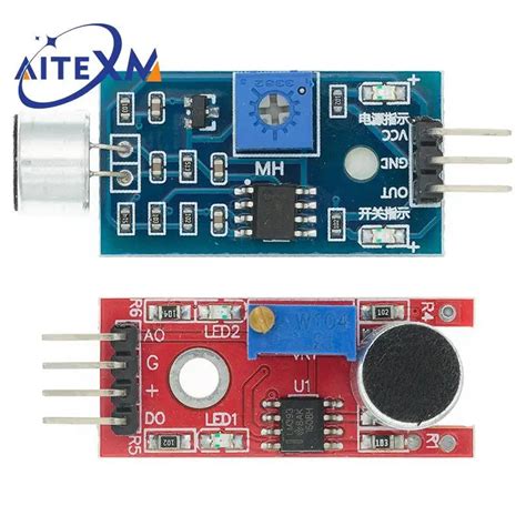 Sound Sensor Module Sound Control Sensor Max4466 Max9814 Switch Detect