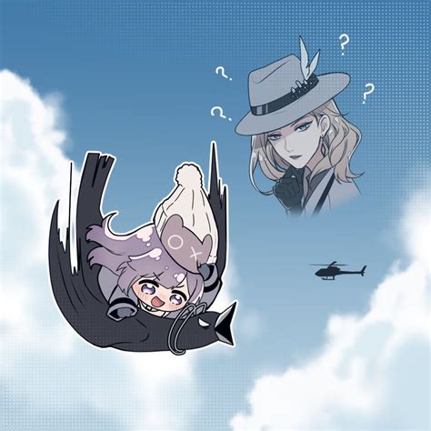 Langley And Hella Path To Nowhere Drawn By Angon Danbooru