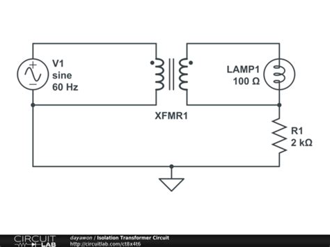 Isolation Transformer Schematic Diagram Circuit Diagram