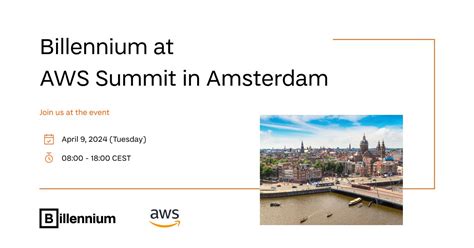 Aws Summit Amsterdam 2024 Billennium
