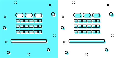 녹색과 흰색 배경에 격리 된 화면과 좌석 아이콘블랙 라인 시네마 강당 임의동적 모양 벡터 일러스트레이션 Premiere에 대한 스톡 벡터 아트 및 기타 이미지 Istock