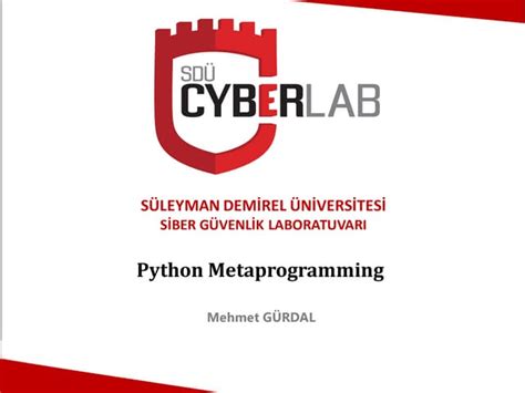 Python Metaprogramming Ppt