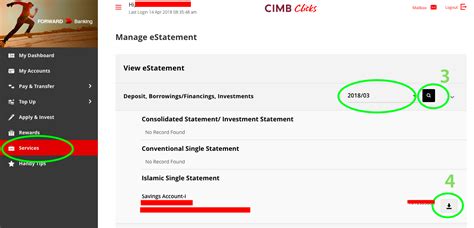 Bank Statement Cimb