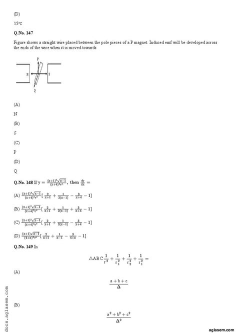 TS EAMCET 2024 Sample Paper AglaSem Admission