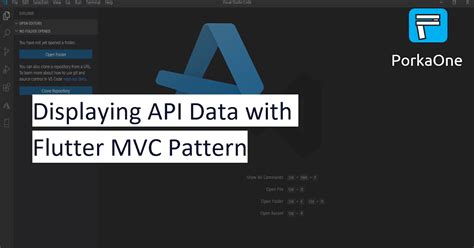 Displaying Api Data With Flutter Mvc Pattern