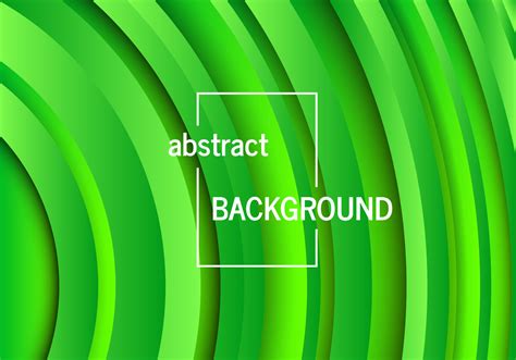 Trendy Geometric Green Background With Abstract Circles Shapes Futuristic Dynamic Pattern