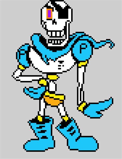 Glitched Code Papyrus Sprite Pixel Art Maker