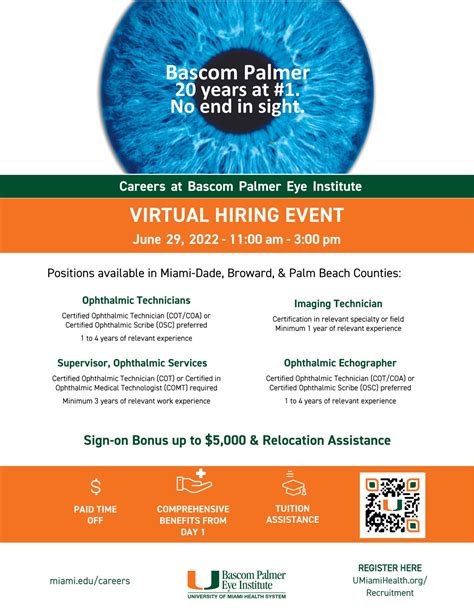 Bascom Palmer Eye Institute On Linkedin Would You Like To Be Part Of The Bascom Palmer Team On