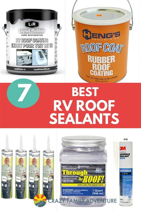 7 Best Rv Roof Sealant Options