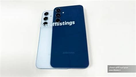 تصاویر واقعی گلکسی A55 سامسونگ لو رفت