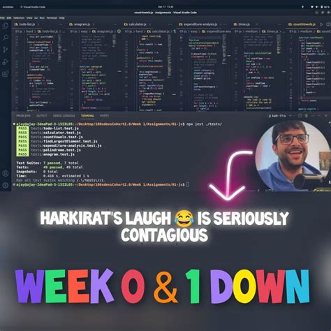 Ajay Panigrahi On Linkedin Week 0 And 1 Completed Starting Week 2 From