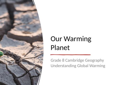 Global Warming Teaching Resources Global Warming Teaching Resources