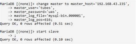 Gambar 7 Konfigurasi Replikasi Master To Slave Pada Pc 2 Download Scientific Diagram
