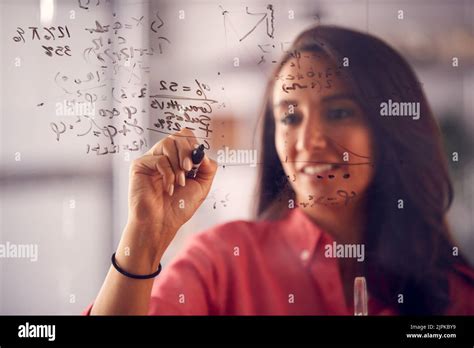 Woman Idea Calculation Brainstorming Female Ladies Lady Women
