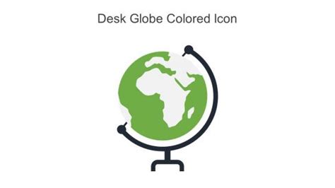 Desk Globe Icon PowerPoint Presentation And Slides PPT Example SlideTeam