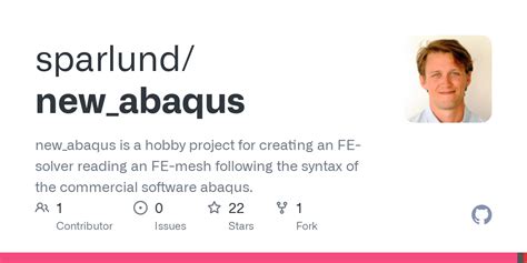 GitHub Sparlund New Abaqus New Abaqus Is A Hobby Project For Creating An FE Solver Reading An