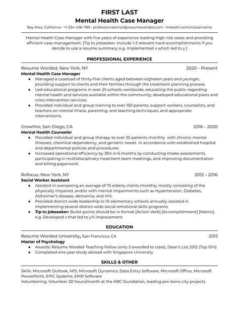 Psychiatric Nurse Resume Examples For 2025 Resume Worded