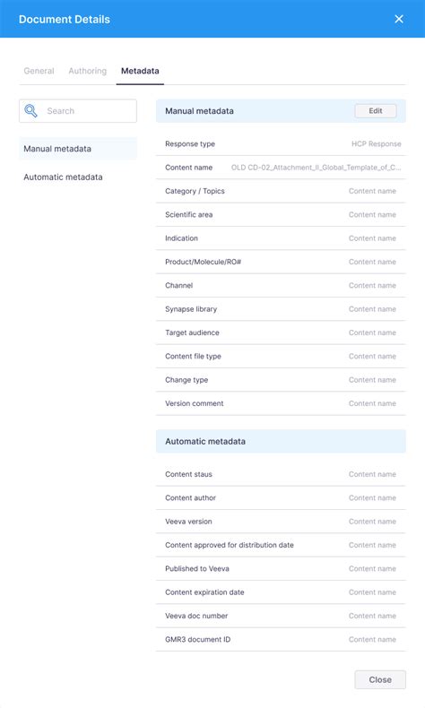 metadata in dodoc dodoc