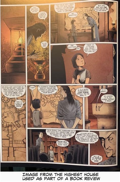 Graphic Novel Review The Highest House Library Comic