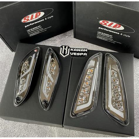Jual Indicator Sein Sip Clear Led Vol 2 Vespa Sprint Primavera All