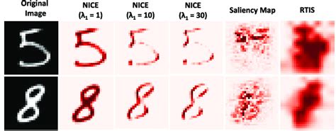 The Sparse Masks Generated By Nice Saliency Map [4] And Rtis [9] On Download Scientific