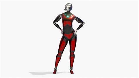 3d Model Aila Female Robot Turbosquid 1837910