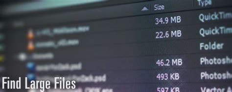 Find Large Files V11 Script For After Effect Visualstorms