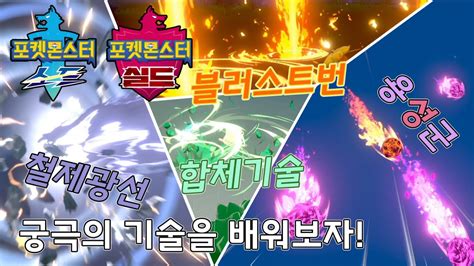 포켓몬스터 소드 실드 기술가르침 종류와 Npc위치 총정리 Youtube