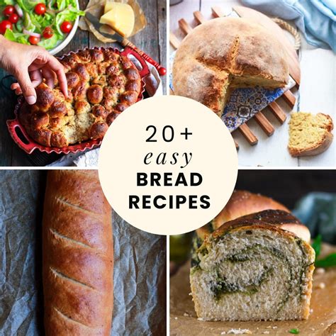 20 Easy Homemade Bread Recipes Tashas Artisan Foods