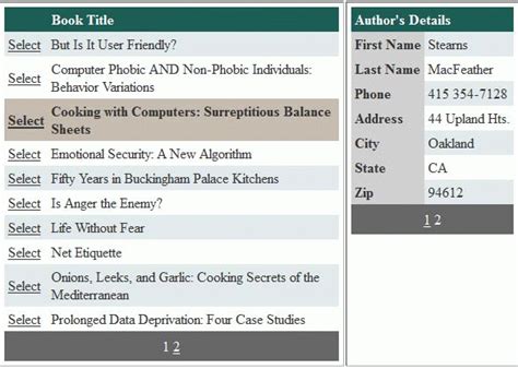 Creating A Master Detail Form Using Gridview And Detailsview In Aspnet