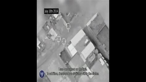 Raw Footage Idf Aborts Air Strikes Due To Risk Of Civilian Casualties