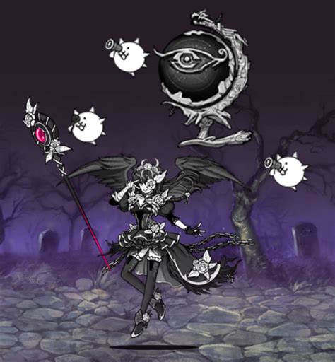 Spectral Goth Vega Uber Rare Cat Battle Cats Wiki Fandom