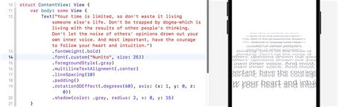 Getting Started With Swiftui And Working With Text · Mastering Swiftui