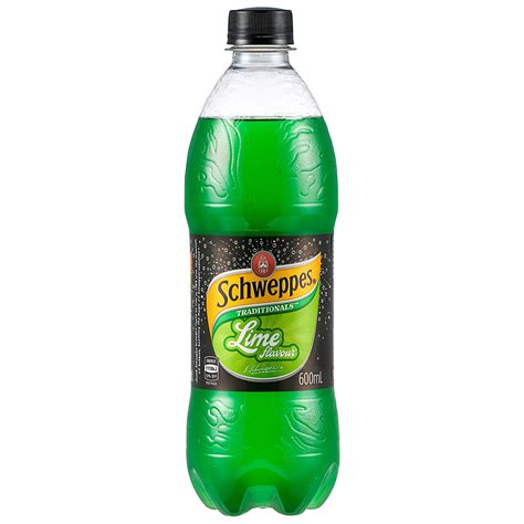 Schweppes Lime Soft Drink 600ml The Reject Shop