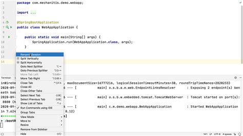 Using The Terminal In Intellij Idea The Intellij Idea Blog
