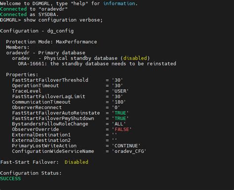 how do we install oracle data guard as physical standby for disaster
